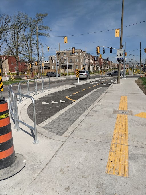 Toronto, ON, First Protected Intersection – Alta Planning + Design