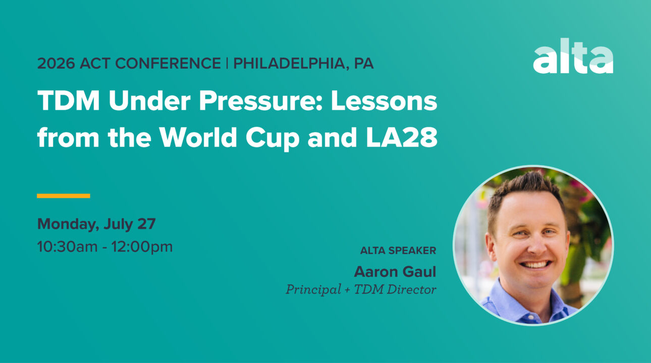 Join Alta at ACT’s 2026 International Conference — Alta Planning + Design