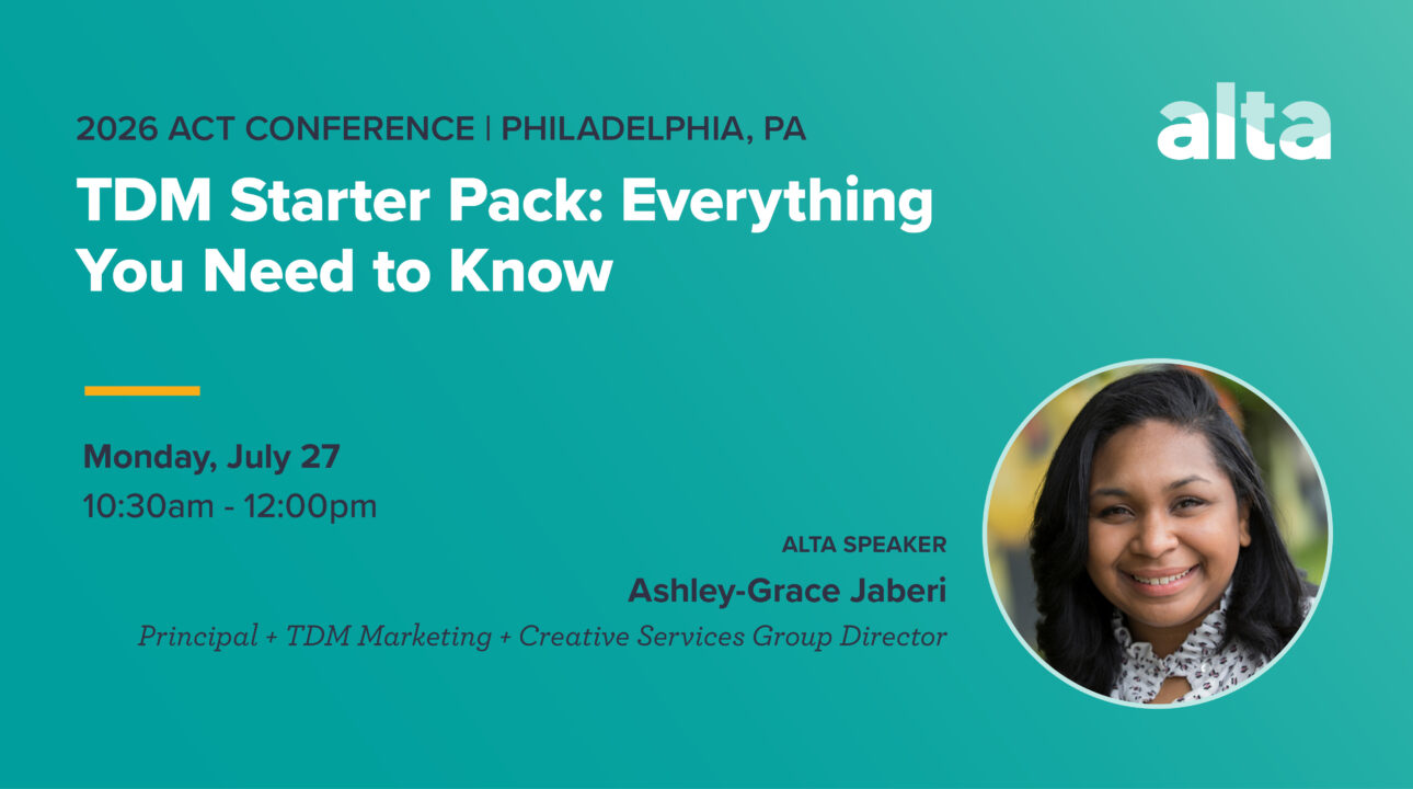 Join Alta at ACT’s 2026 International Conference — Alta Planning + Design