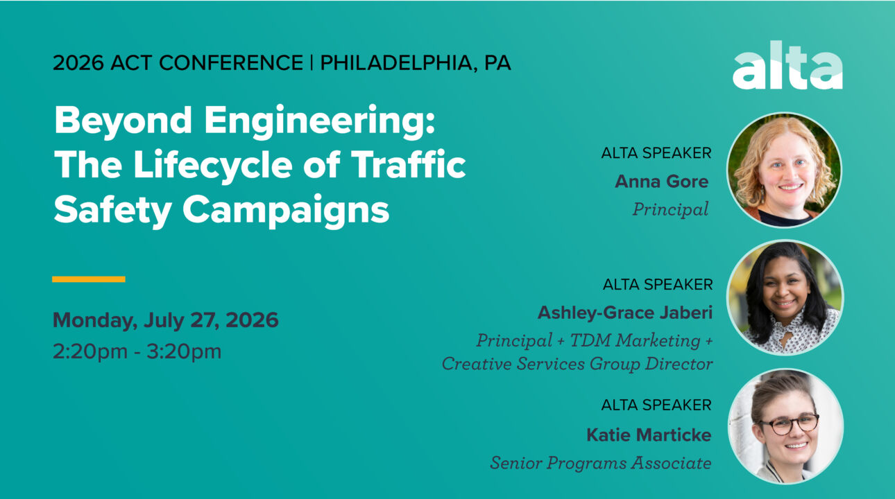Join Alta at ACT’s 2026 International Conference — Alta Planning + Design