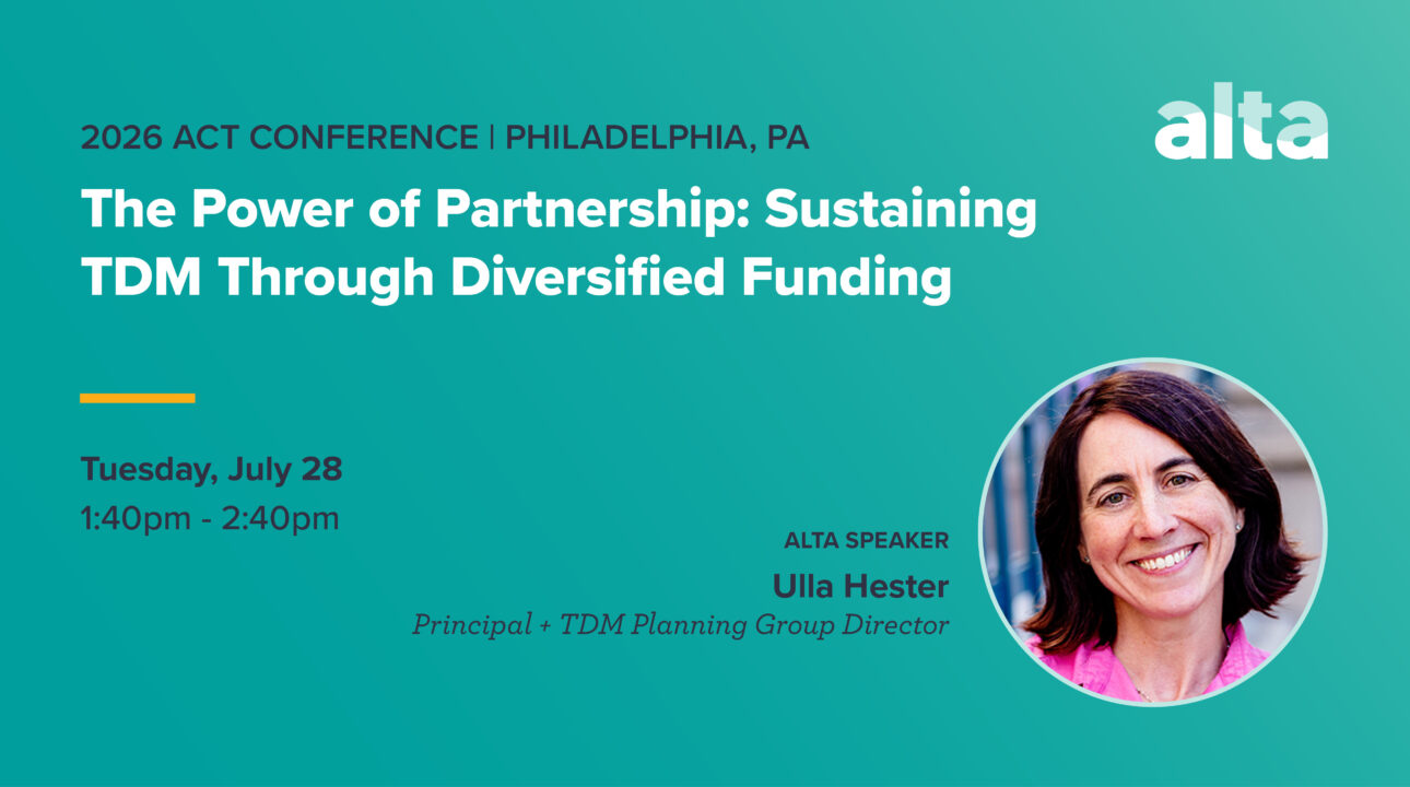 Join Alta at ACT’s 2026 International Conference — Alta Planning + Design