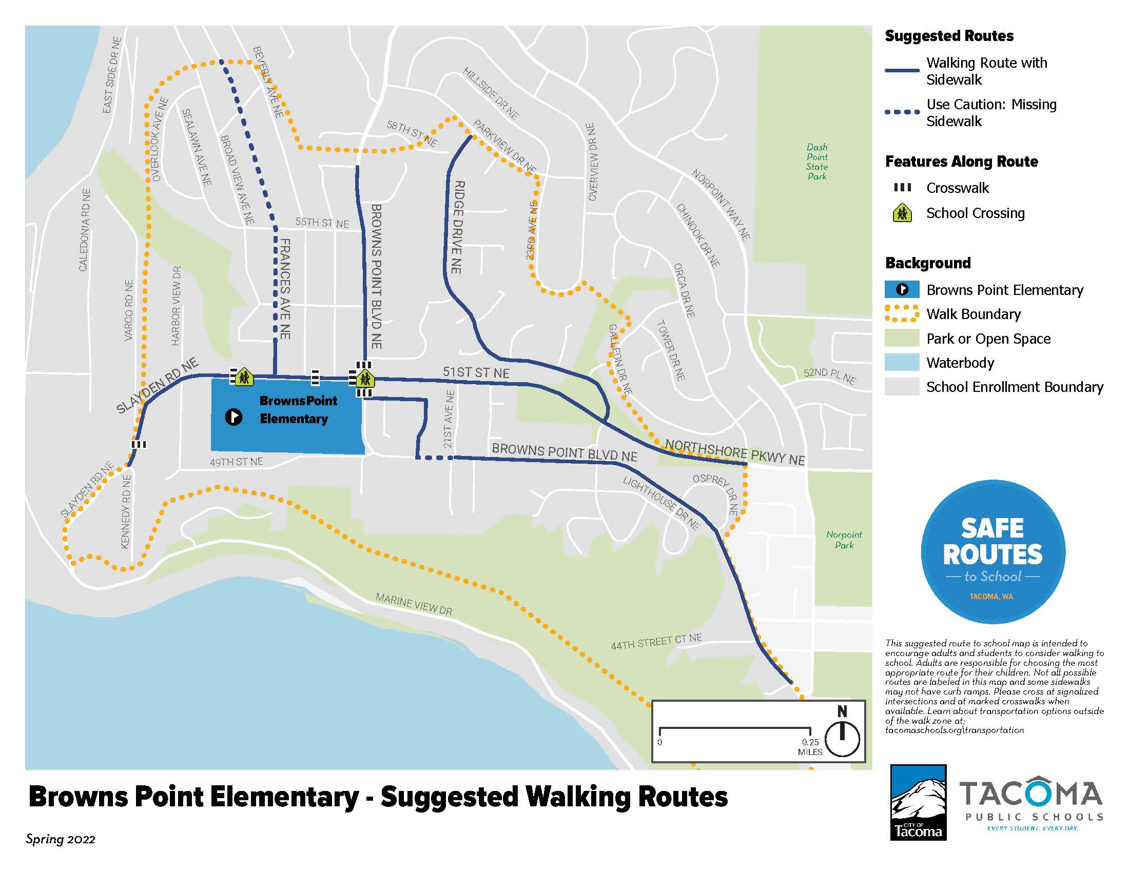 Tacoma Safe Routes to School Suggested Route Maps – Alta Planning + Design