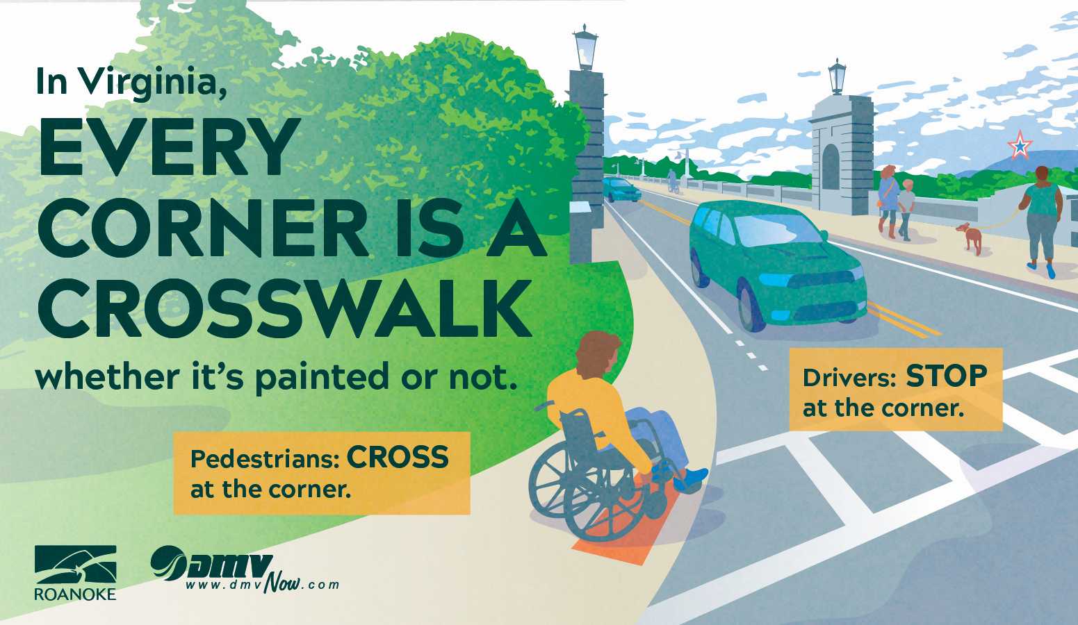 Roanoke Pedestrian Safety Campaign – Alta Planning + Design