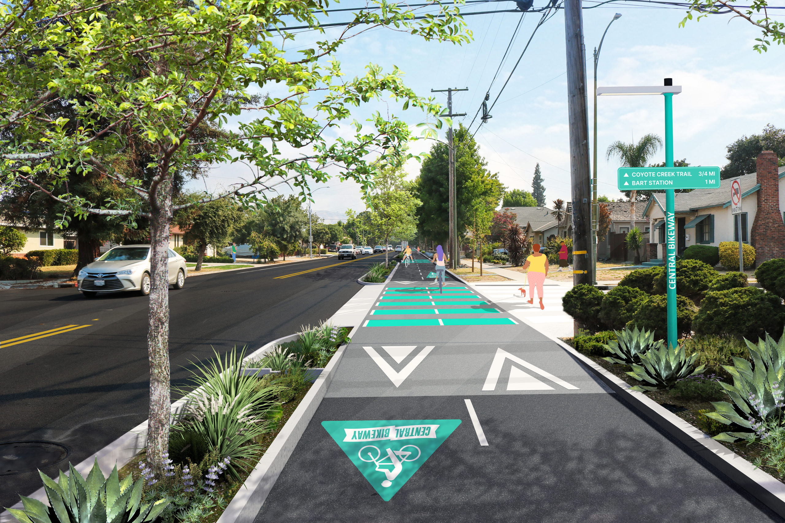 VTA Central Bikeway Feasibility Study – Alta Planning + Design